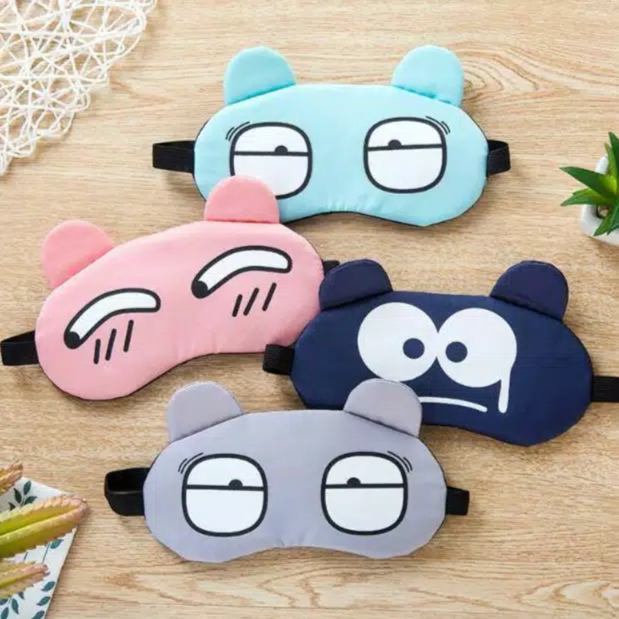 MATA Emoji Expression Eye Patch Various Eye With Cooling Gel/Sleeping ...