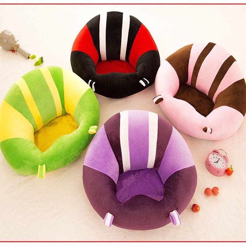 1PCS/Baby Learning Seat Plush Toys Baby Eating Safety Dining Chair Baby ...