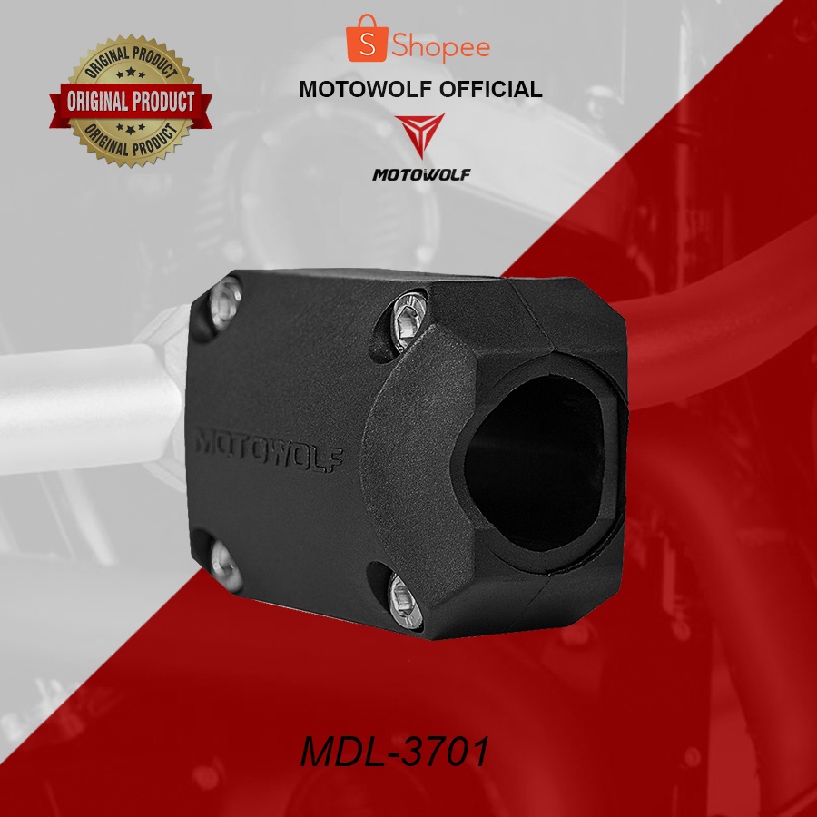 ORIGINAL MOTOWOLF MDL-3701 MOTORCYCLE ENGINE BUMPER FRAME (1pc/box ...