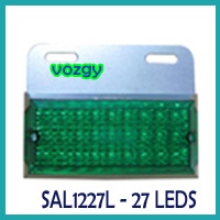 Side Lamp/Clearance Light LED 12v/24v Red / Amber / Blue / Green ...