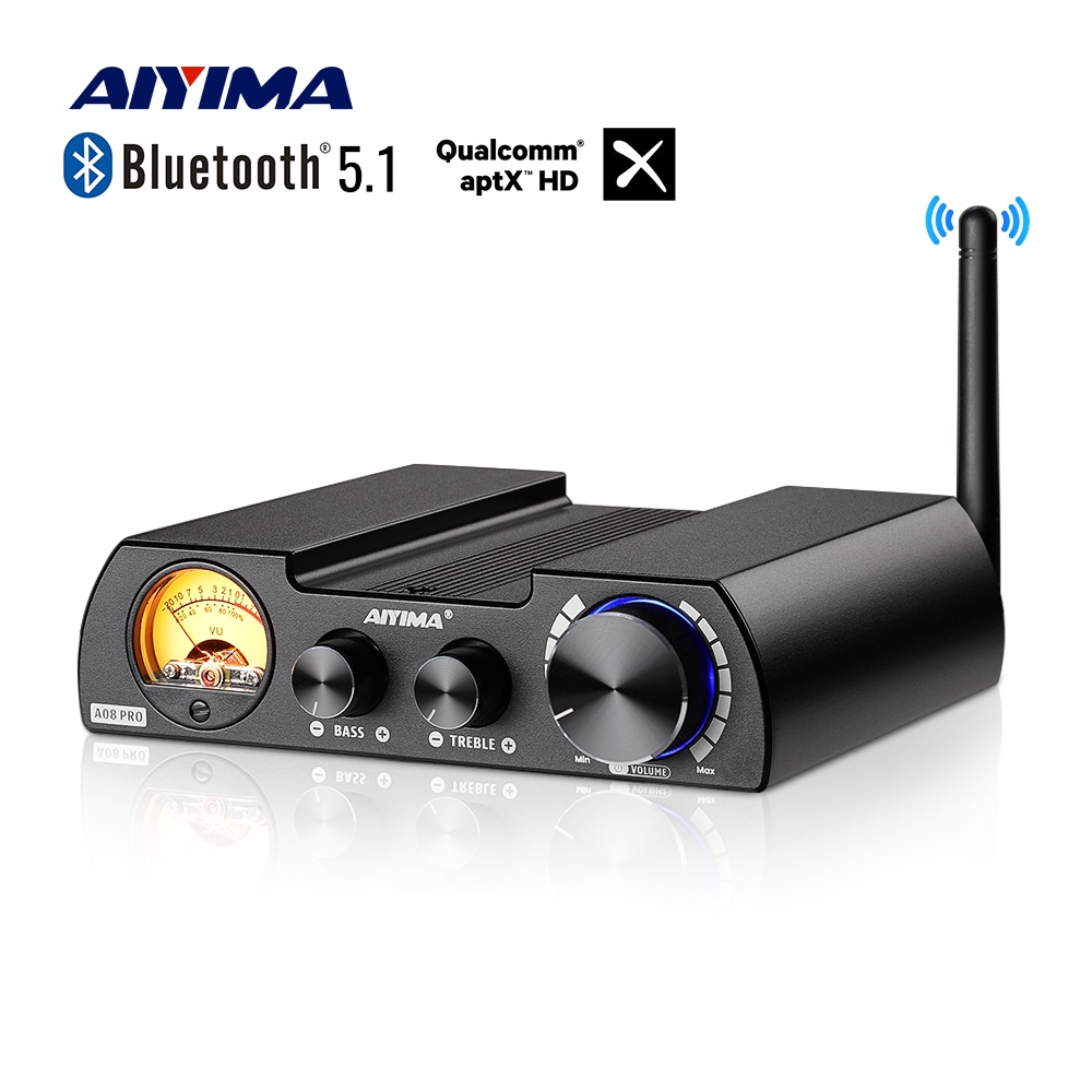 AIYIMA A08 Pro TPA3255 Power Amplifier 300Wx2 Bluetooth 5.0 Stereo ...