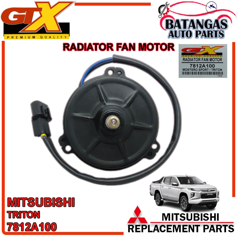 Radiator Fan Motor Mitsubishi Triton GTX Part No.: 7812A100 | Shopee ...