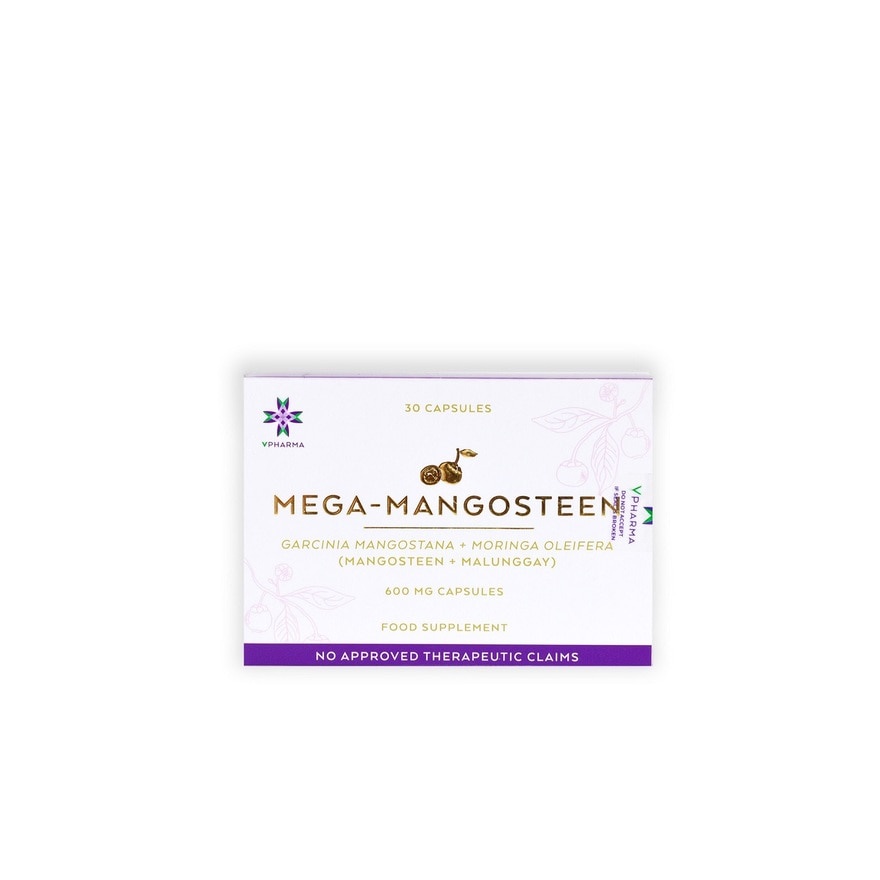 MEGA-MANGOSTEEN 600mg Capsule 1s | Shopee Philippines
