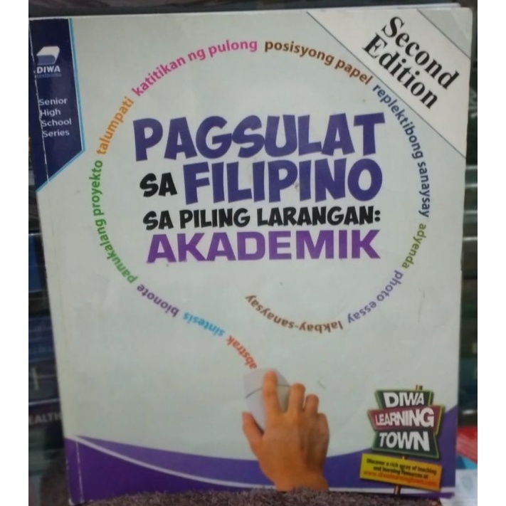 PAGSULAT SA FILIPINO SA PILING LARANGAN AKADEMIK 2nd EDITION PHOTO COPY ...