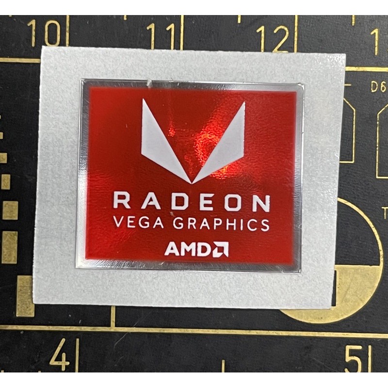 Amd Radeon Vega Graphic Original logo Sticker Sticker | Shopee Philippines