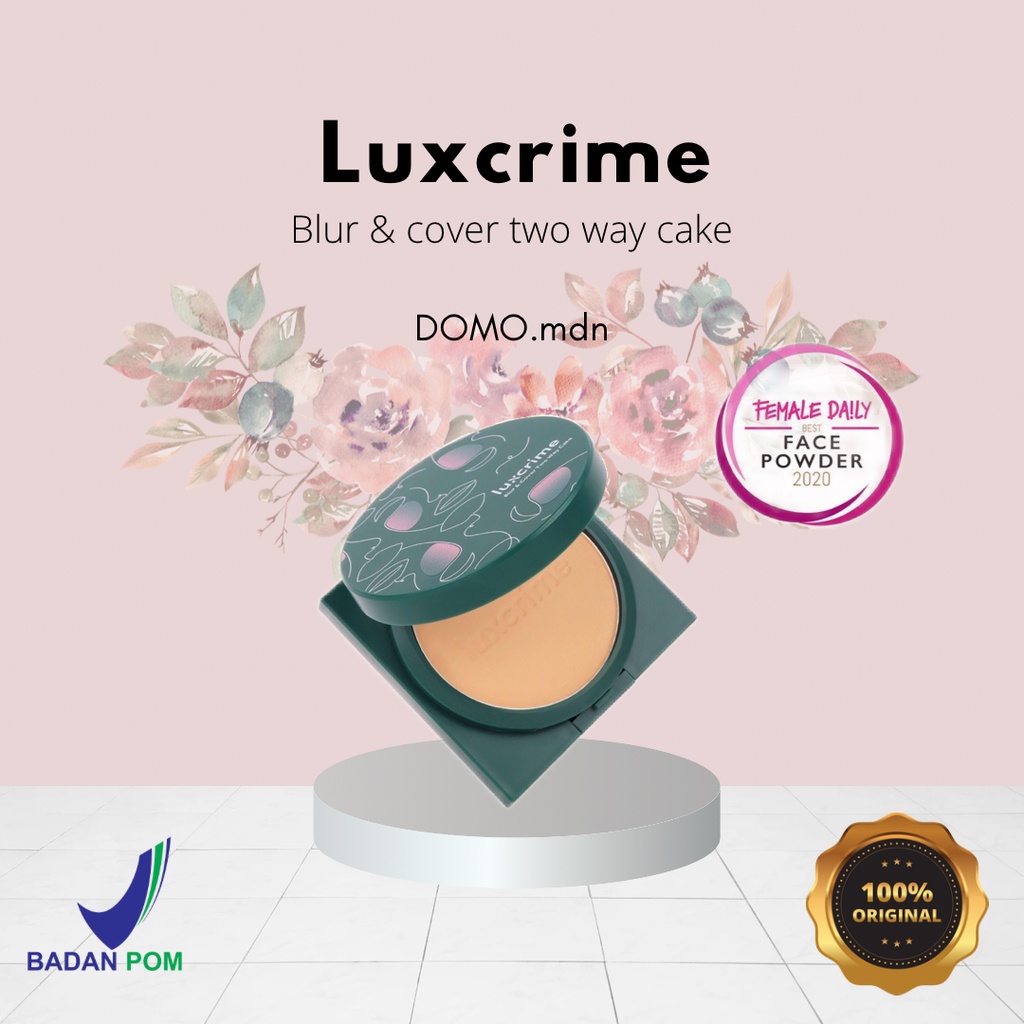 Luxcrime FULL SIZE BLUR AND COVER TWO WAY CAKE IN BUTTERCREAM / CUSTARD ...