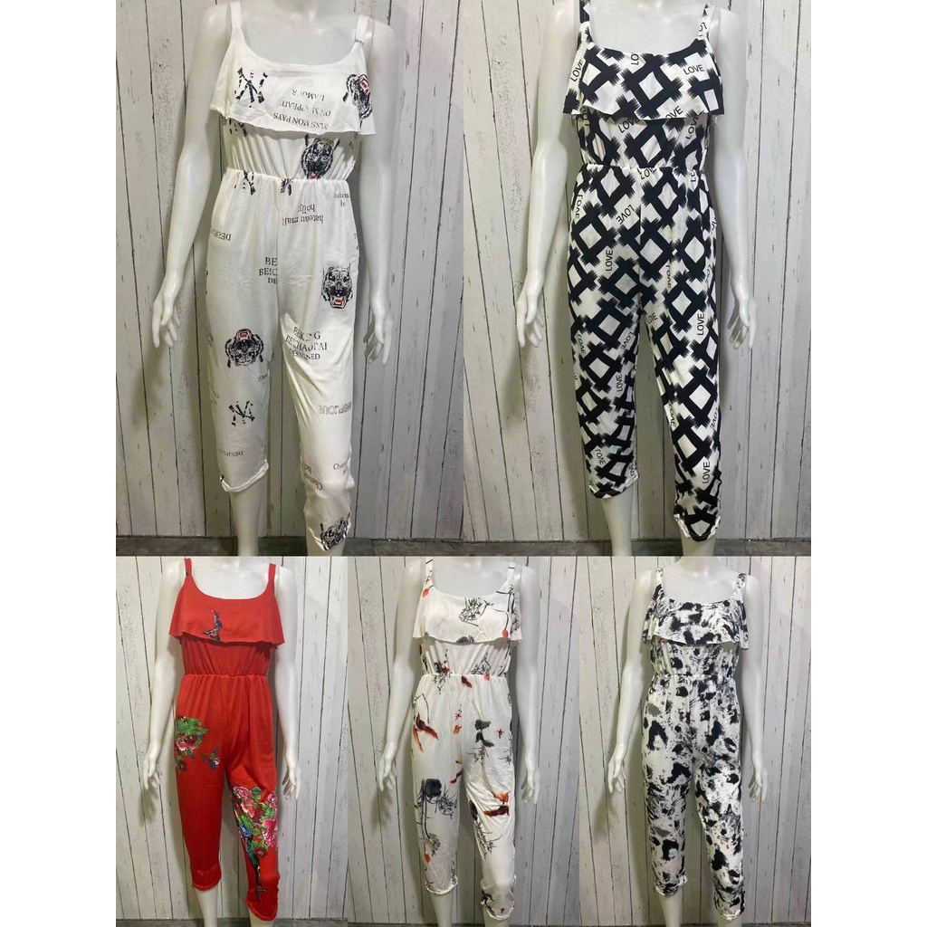 Romper Jumpsuits( 8 designs) | Shopee Philippines