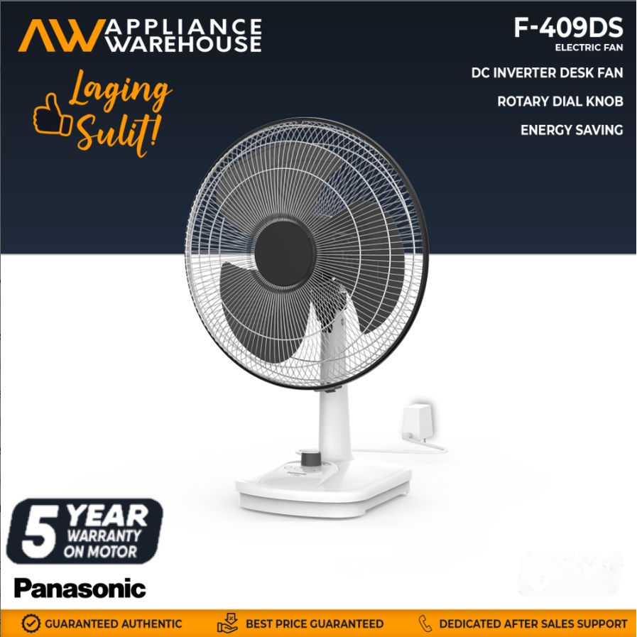 Panasonic F-409DS DC Inverter Desk Electric Fan | Shopee Philippines