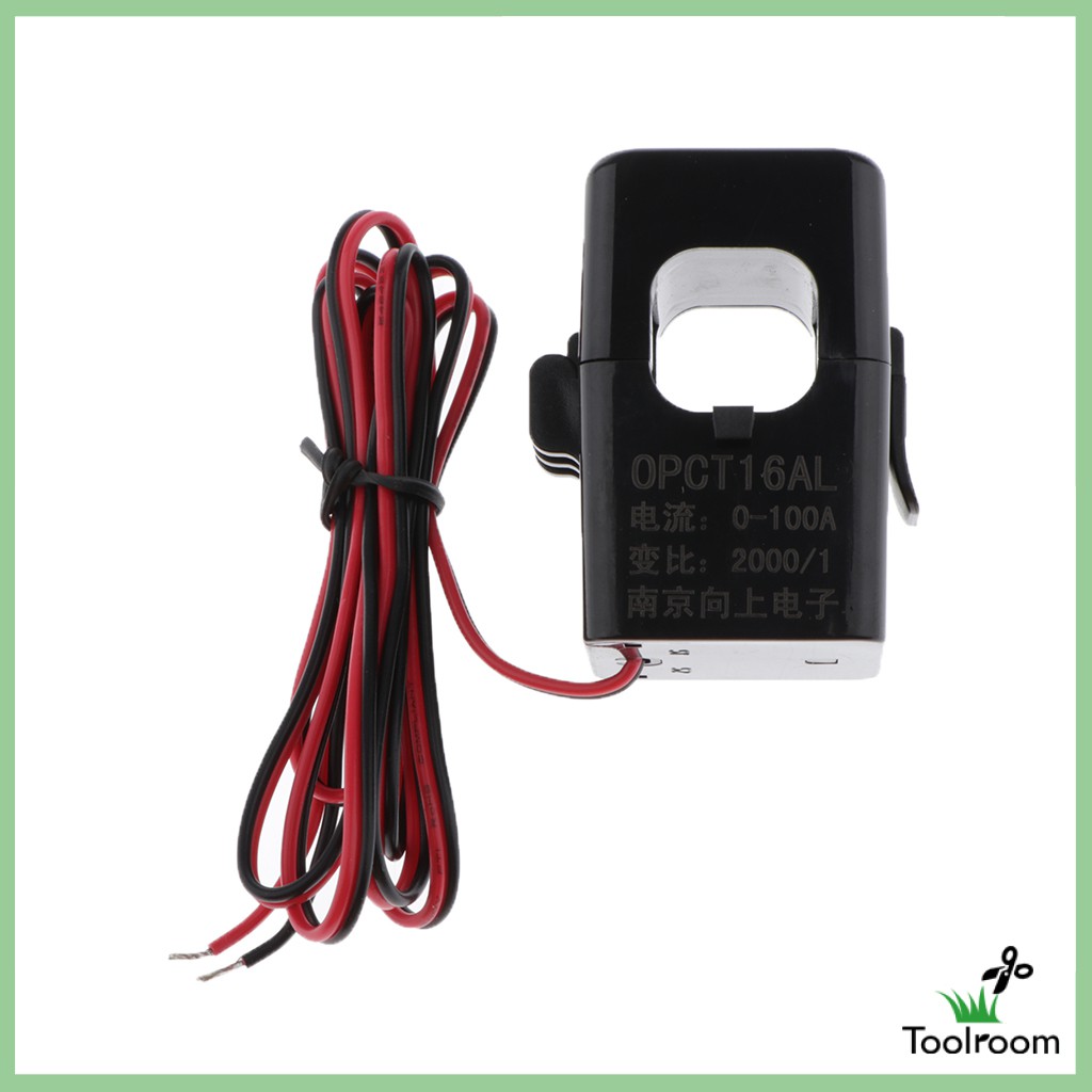 Ct Current Sensor Split Core Relay For 0 100a Energy Meter Shopee