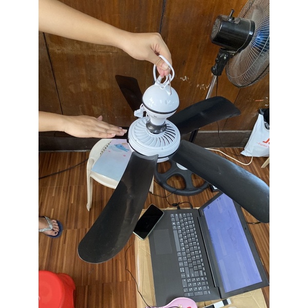 Seling Fan Silent Strong Wind 5 Blade Electric Energy Saving Ceiling ...