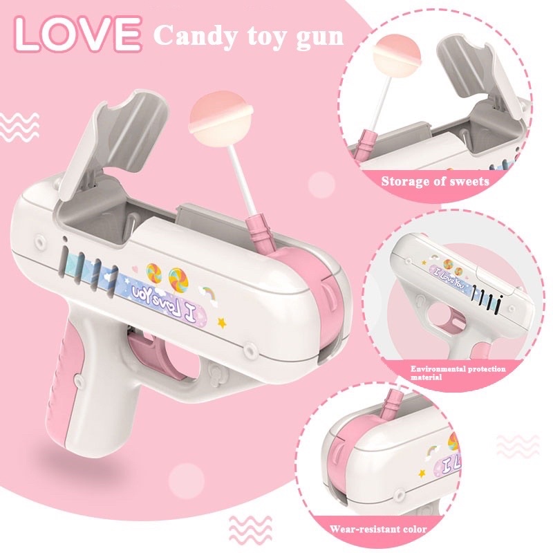 Candy Gun Surprise Lollipop Gun Same Creative Gift Boy Friend Children ...