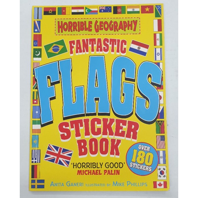 Horrible Geography: Fantastic Flags Sticker Book | Shopee Philippines