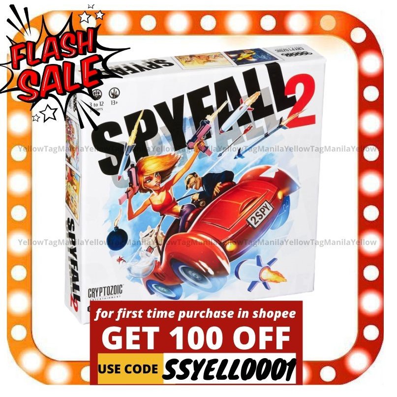 ⚡SPYFALL 2 Board Game Cardgame⚡ | Shopee Philippines