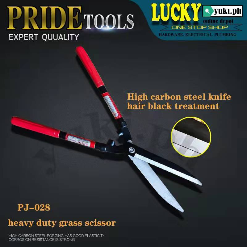 PRIDE PJ028/PJ038 HEAVY DUTY GRASS SCISSOR | Shopee Philippines