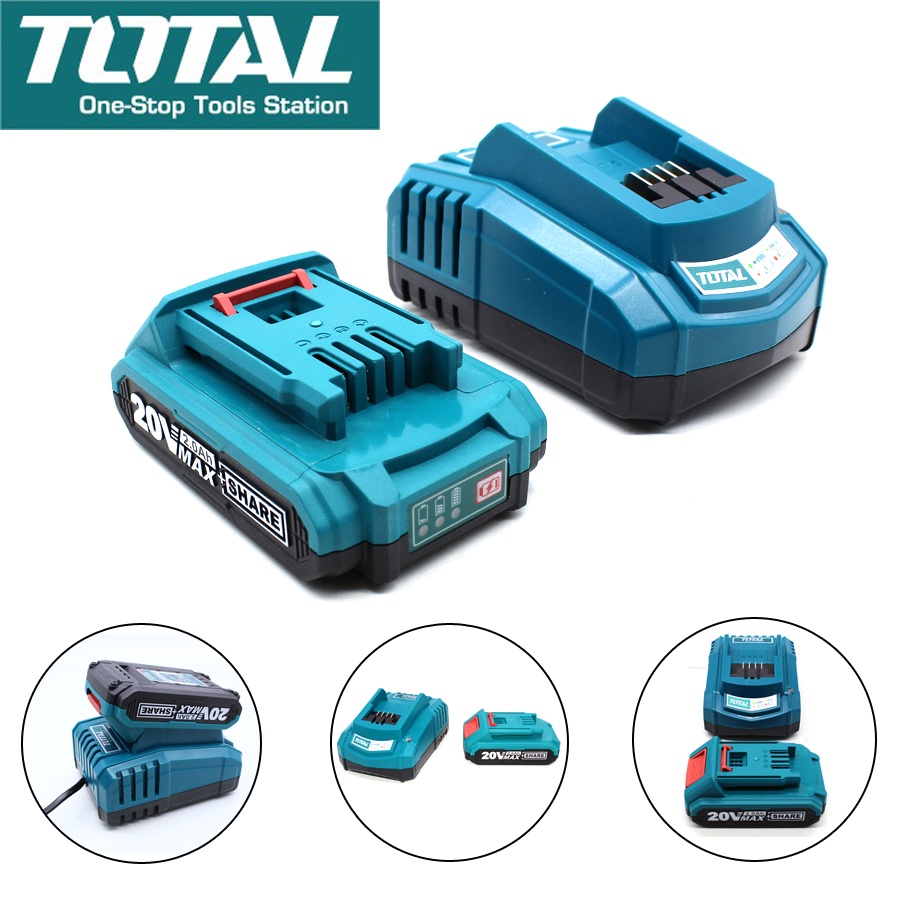 Total Premium Industrial Lithium-Ion battery pack 20V Fast intelligent ...