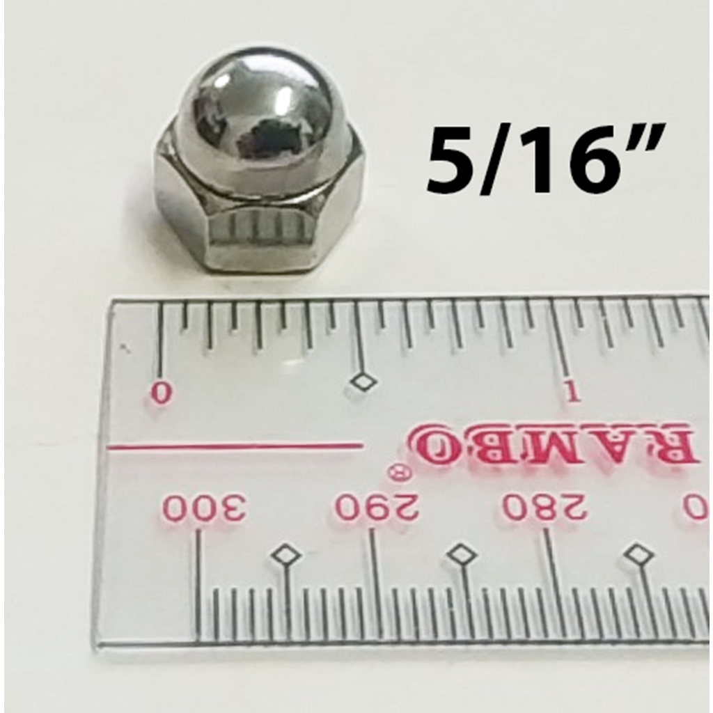 SS CAP NUT 5/16" STAINLESS STEEL ( PRICE PER PIECE ) CAPNUT | Shopee Philippines