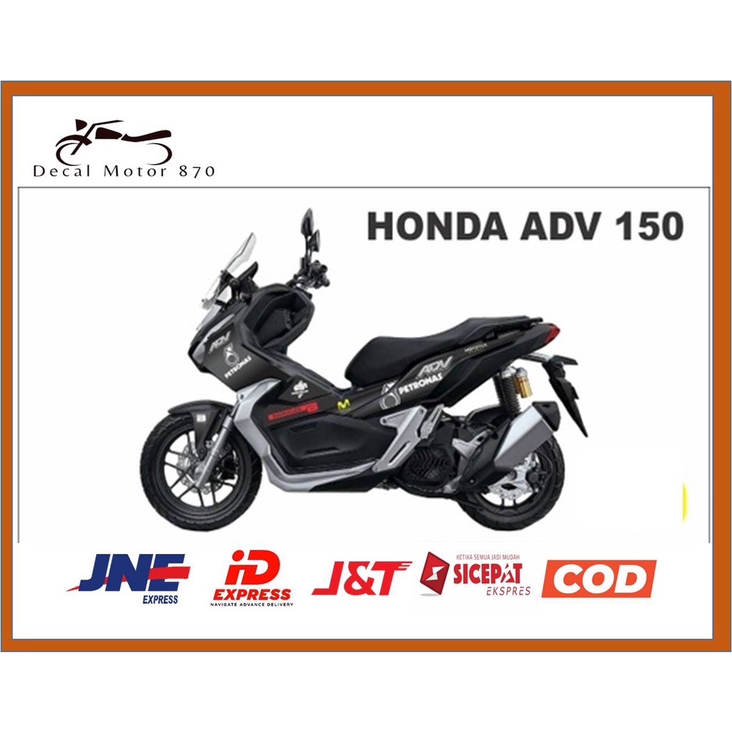 Honda ADV 150 Decal/ Honda ADV 150 Striping/ Honda ADV 150 Sticker ...