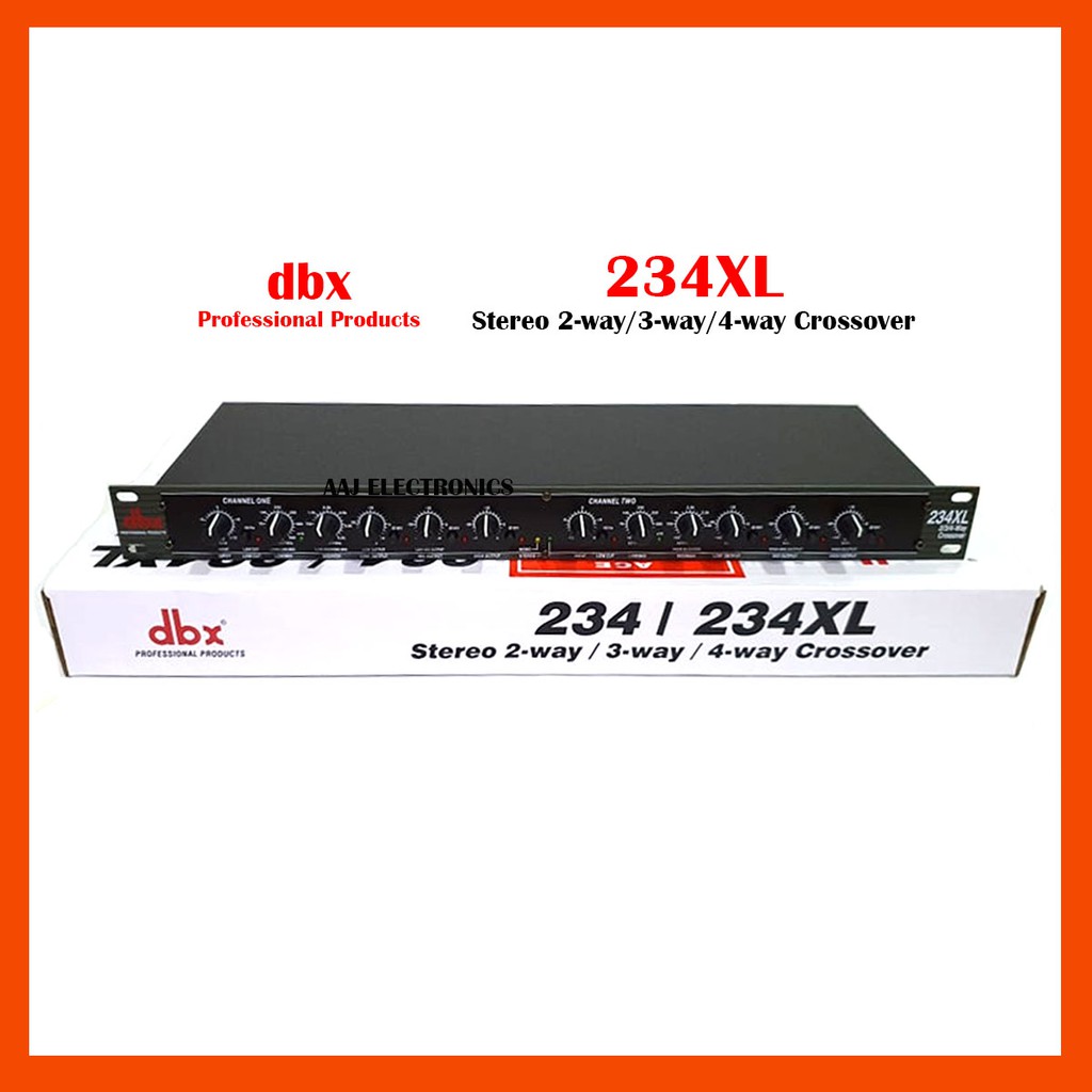 DBX 234XL 2 Way / 3 Way / 4 Way Crossover - COD/Brandnew/Tested before ...
