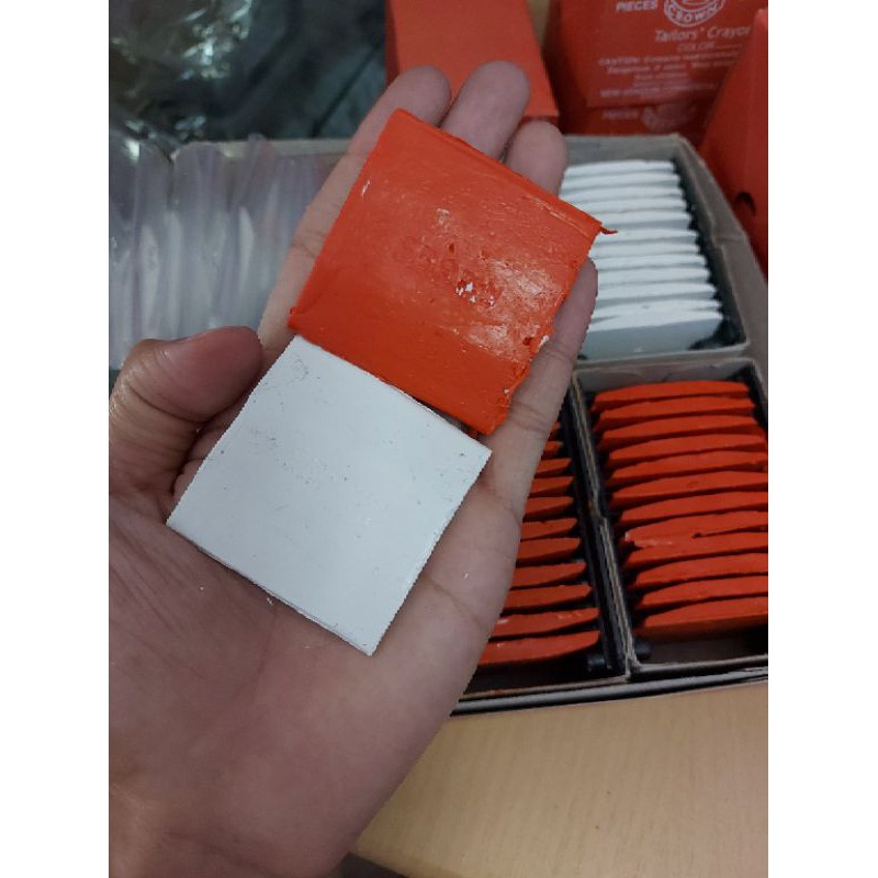 Tailor's Chalk orange or white chalk | Shopee Philippines