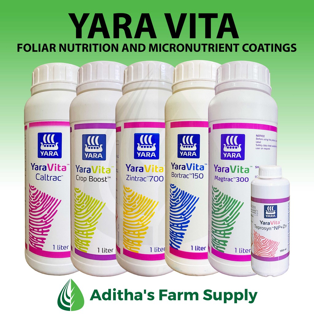 Yara Vita Foliar Nutrition and Micronutrient Coatings (Caltrac, Crop ...