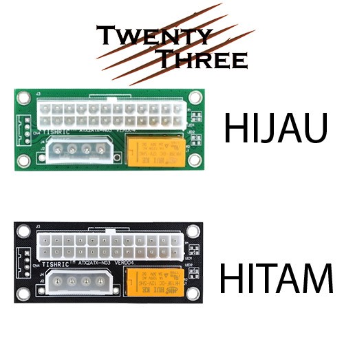 Dual PSU Relay Adapter Power supply motherboard mining double mobo ...