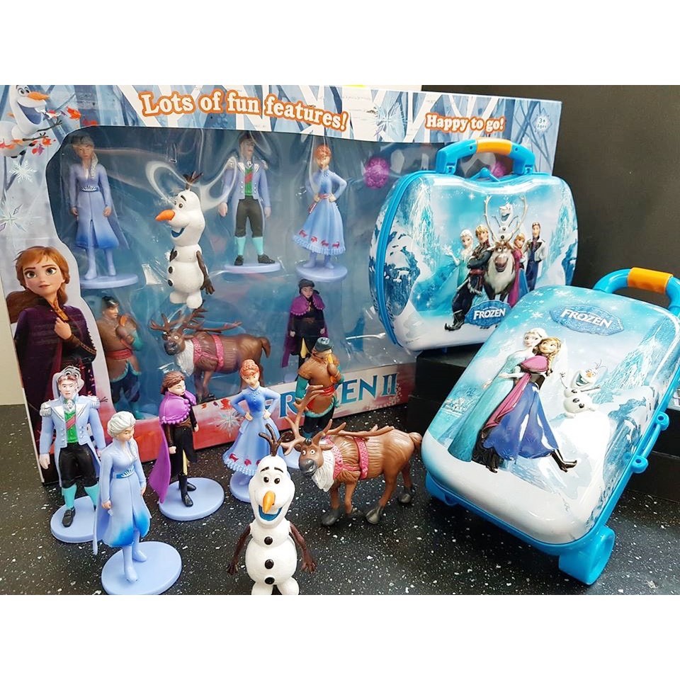 Frozen Toys Doll With Bag And Friends Full Set Cute | Shopee Philippines