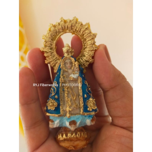 Our lady of Manaoag(8cm) | Shopee Philippines