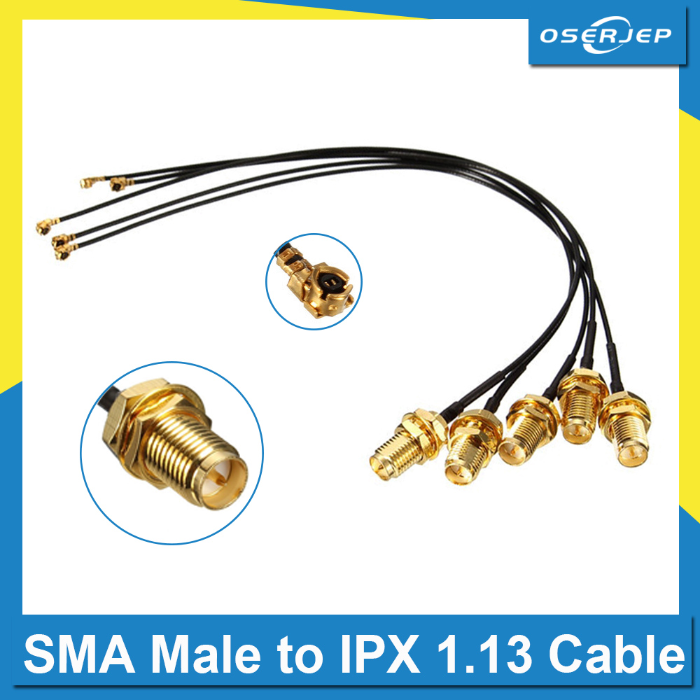 5pcs 15cm Extension Cord UFL to RP SMA Connector Cable IPX to RP-SMA ...