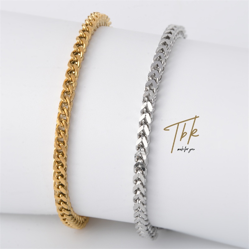 TBK 18k Gold Tennis Bracelet And Anklet Accessories for Women ...