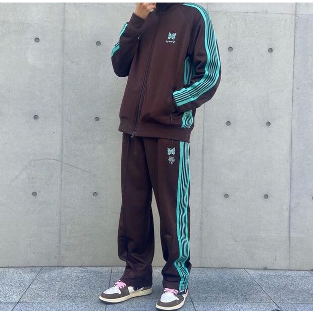 Needles x Girls don't cry co-branded pants embroidery logo design pants ...