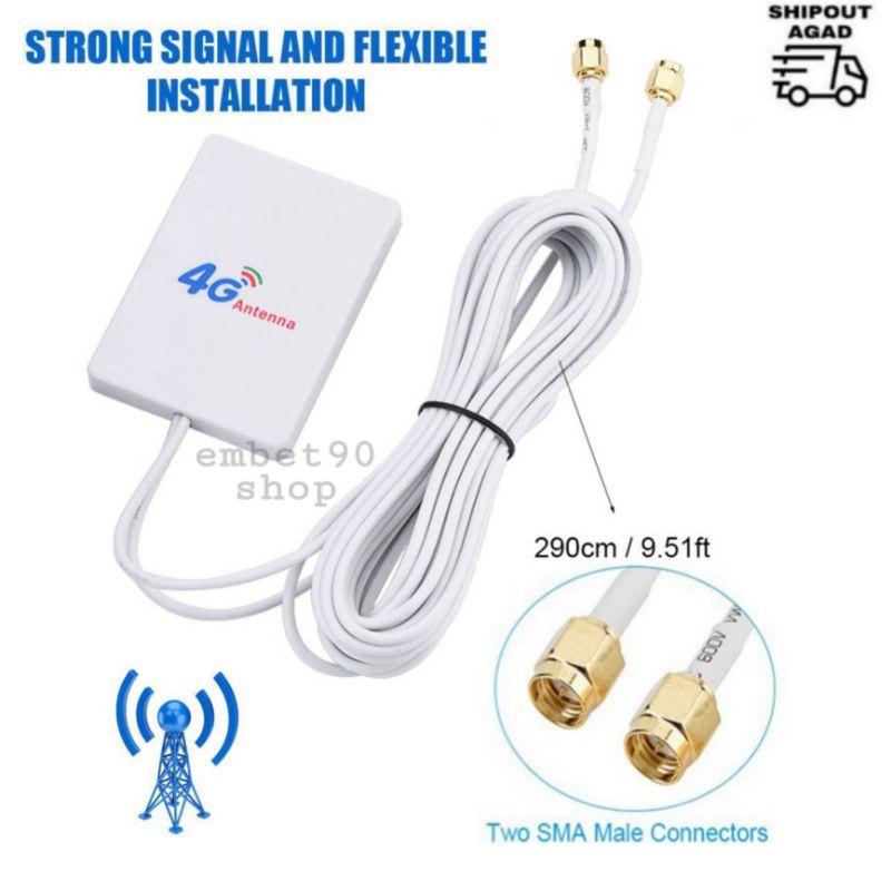 4G/3G 28dBi LTE Signal WiFi Antenna | Shopee Philippines