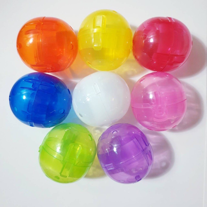 Empty Gachapon Mixed Colors Small Ball Japanese Work Gashapon | Shopee ...