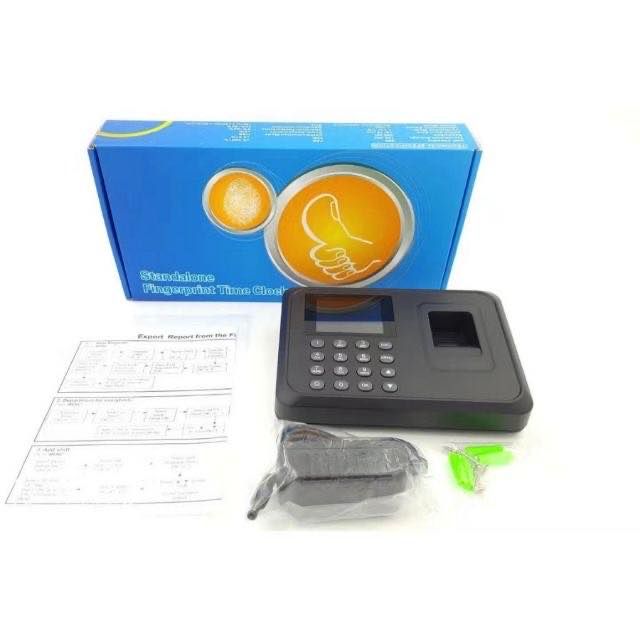 A3 BIOMETRIC STANDALONE FINGERPRINT TIME CLOCK | Shopee Philippines