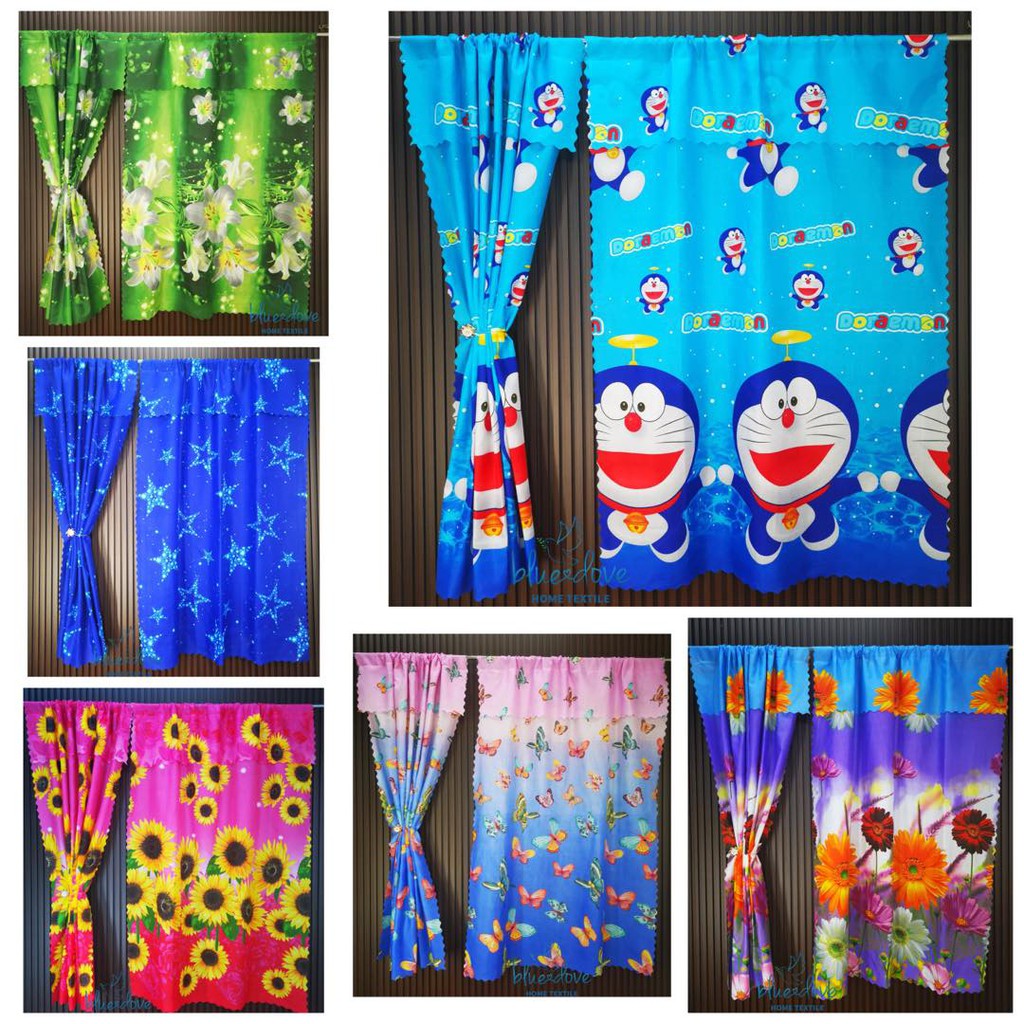 KURTINA/Curtain 3D Design New Beautiful Unique Design Natural Scenery ...