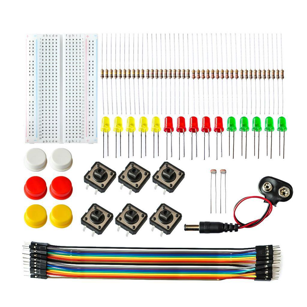 Starter DIY Kit For arduino uno r3 mini 400 point Breadboard LED jumper ...