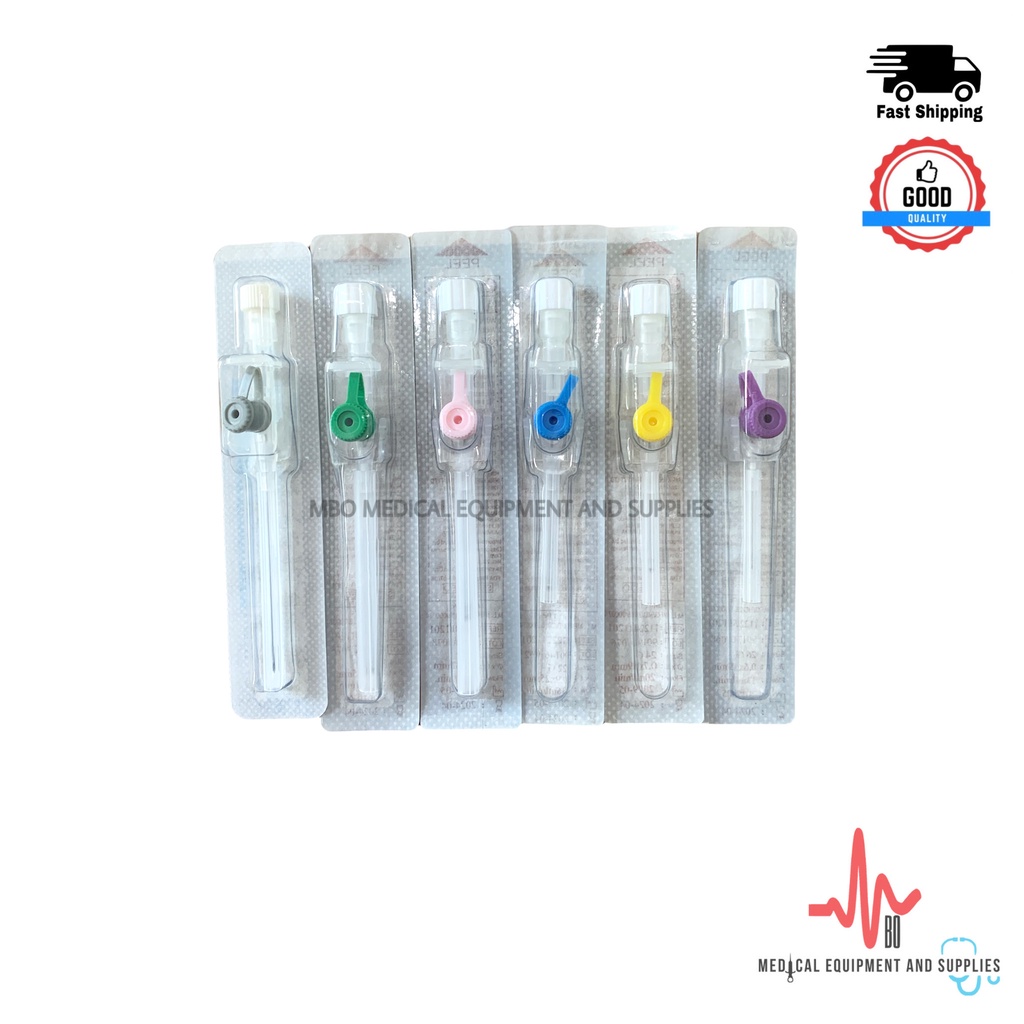 IV Cannula G16, G18, G20, G22, G24, G26 (5PCS/10PCS) | Shopee Philippines