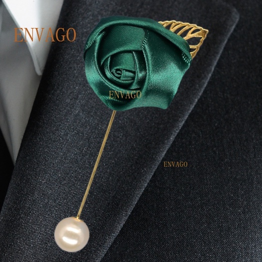 Wedding Corsages And Boutonnieres Groom Boutonniere Prom Men Suit Lapel ...
