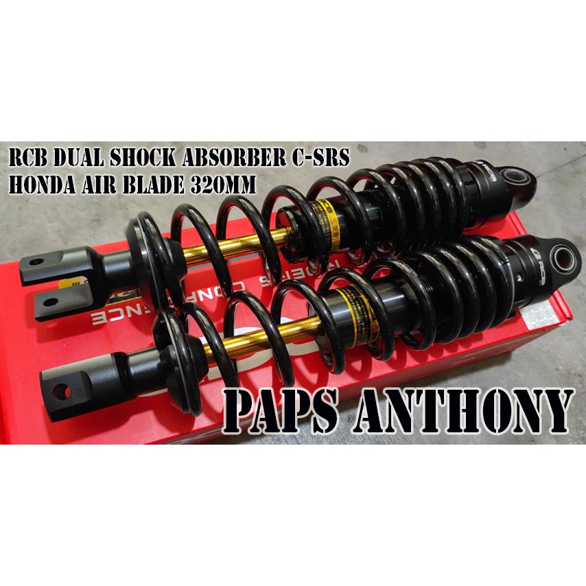 RCB SHOCK ABSORBER HONDA AIR BLADE/NMAX V1 LOWERED C SERIES PREMIUM ...
