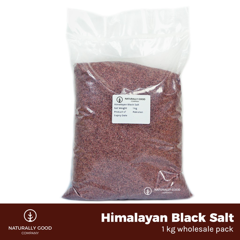 Himalayan Black Salt (1 kg wholesale pack) | Shopee Philippines
