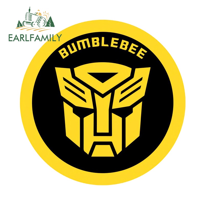 EARLFAMILY 13cm x 13cm for BUMBLEBEE Car Stickers Trunk Motorcycle ...