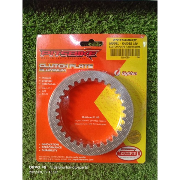 PITSBIKE CLUTCH PLATE ALUMINUM FOR RAIDER 150 | Shopee Philippines