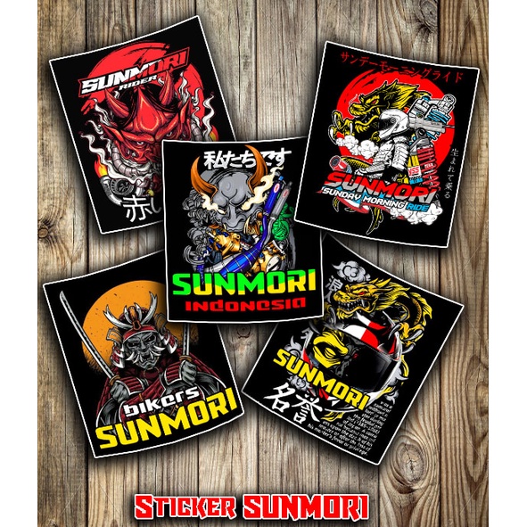 5pcs Motorcycle TOURING STICKER BIKERS STICKER TOURING STICKER Helmet ...