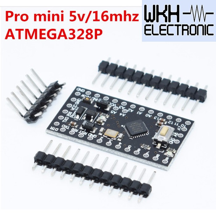 Arduino Pro Mini 5v 16mhz Atmega328p Black Shopee Philippines