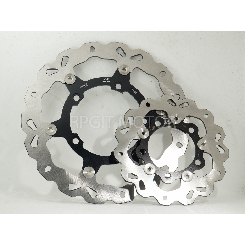 RCB Racing Boy Alloy Floating Big Disc 298mm front 203mm rear for ...