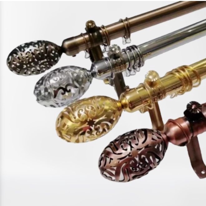 New Curtain THICK Rod Modern Tool Window Curtain Treatment Code:D25280 ...