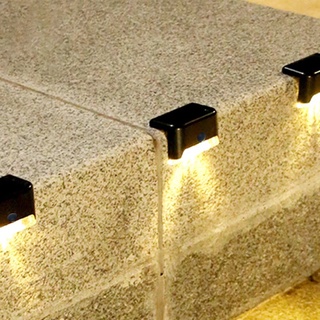 Solar Stair Light LED 4pcs Waterproof Outdoor Garden Passage Courtyard ...