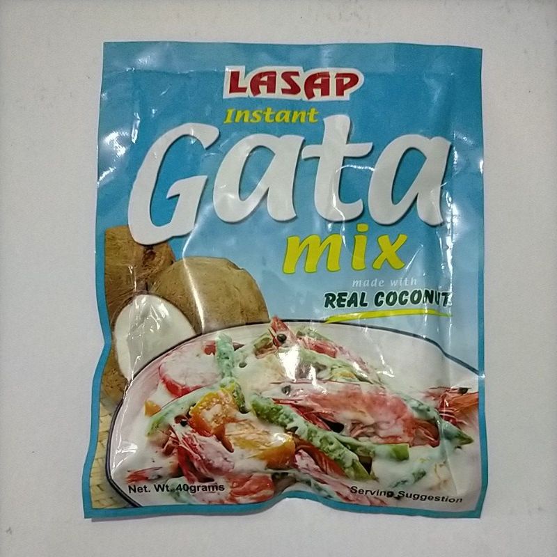 Lasap Instant Gata Mix Powder 40g | Shopee Philippines