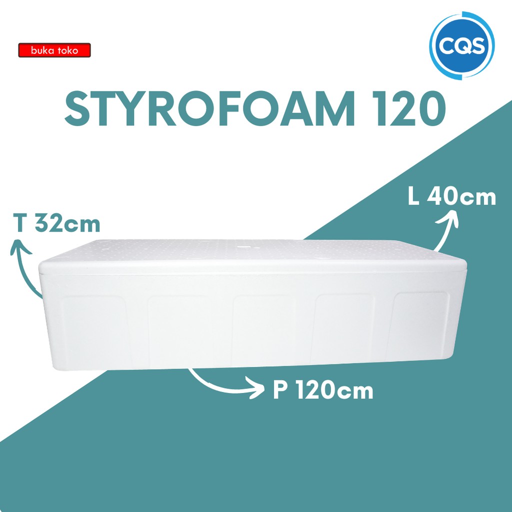 Styrofoam Box 120 - Styrofoam Box Uk. 120x40x32cm - Long Styrofoam ...