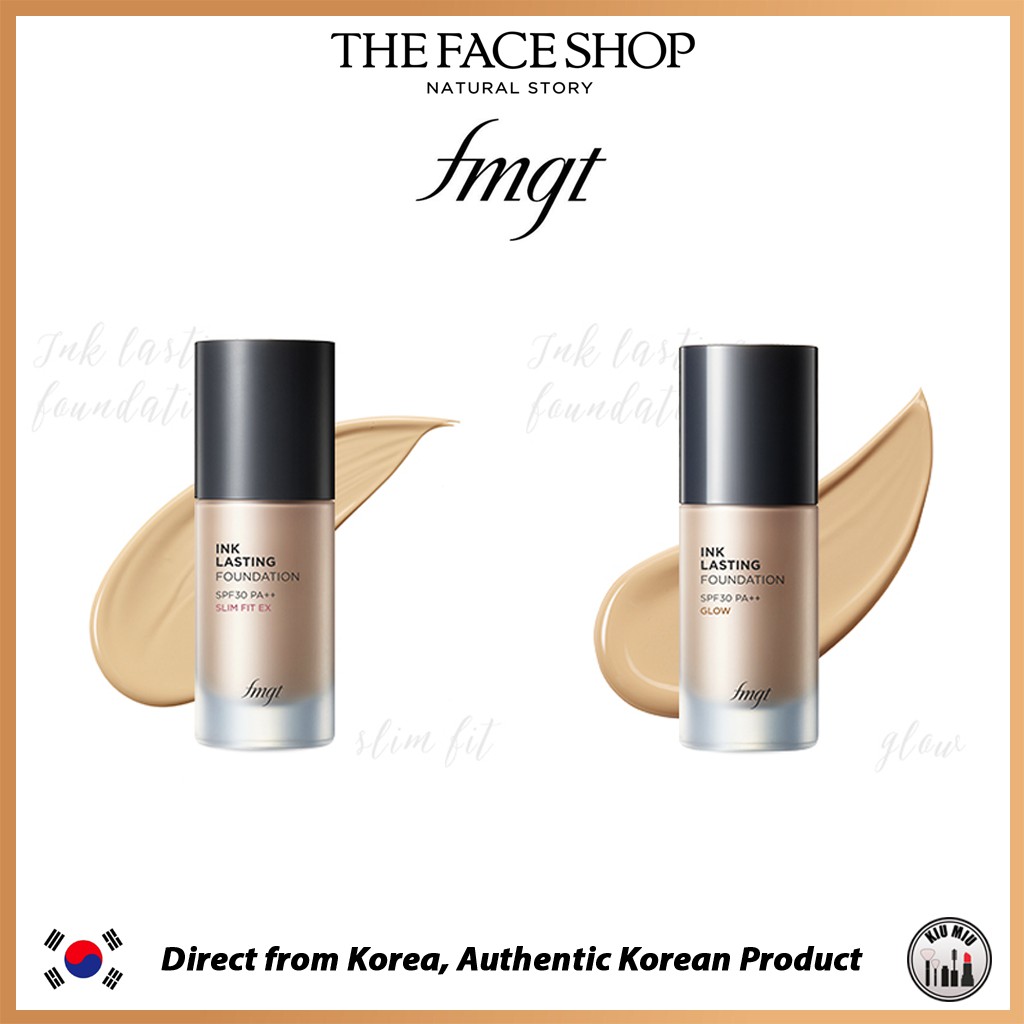 THE FACE SHOP fmgt INK LASTING FOUNDATION SPF30 PA++ 30ml *ORIGINAL ...