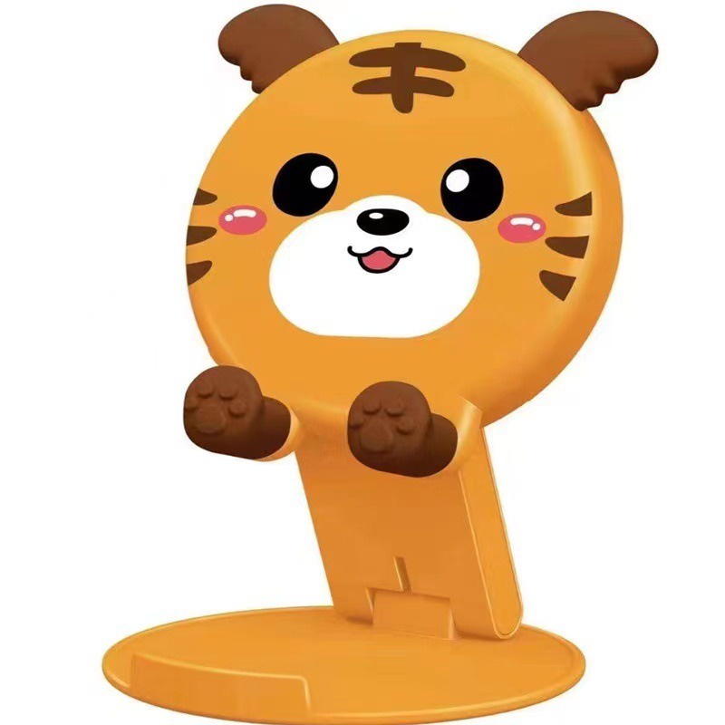 Cute Cartoon Phone Stand Cellphone Tablet Desktop Holder Foldable ...